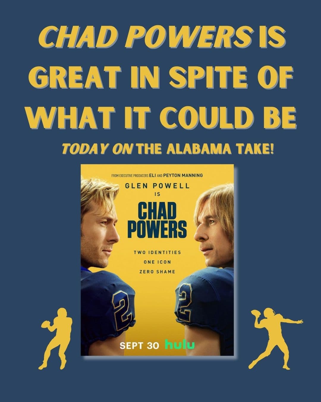 Chad Powers Throws a Touchdown | The Alabama Take - Compositions ...
