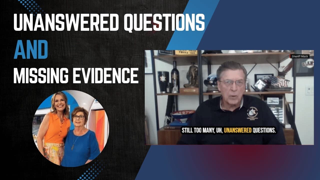 The Nancy Guthrie Case: Unanswered Questions and Missing Evidence ...