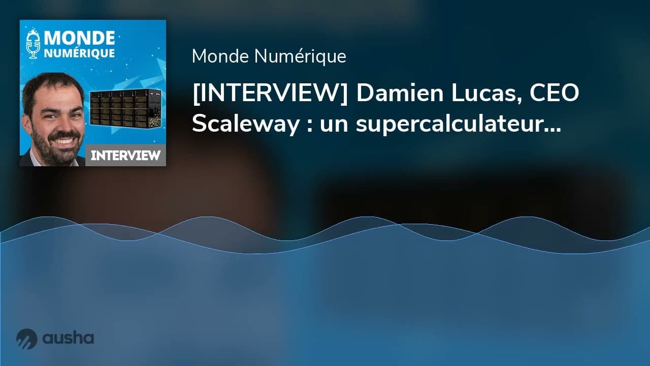 [INTERVIEW] Damien Lucas, CEO Scaleway : un supercalculateur pour l'IA ...