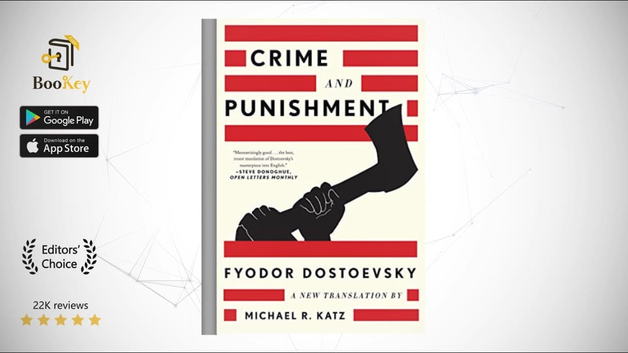Crime and Punishment Book Summary By Fyodor Dostoevsky A story of crime ...