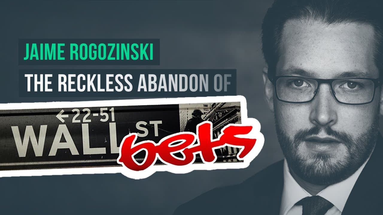 WallStreetBets—Where Brazen Risk-Taking Runs Rampant · Jaime Rogozinski ...