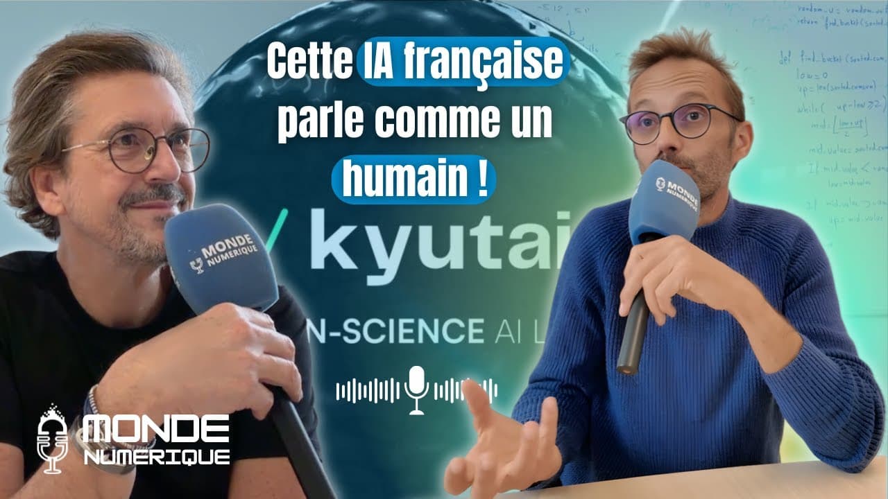 L’IA française qui traduit en temps réel… avec votre propre voix ...