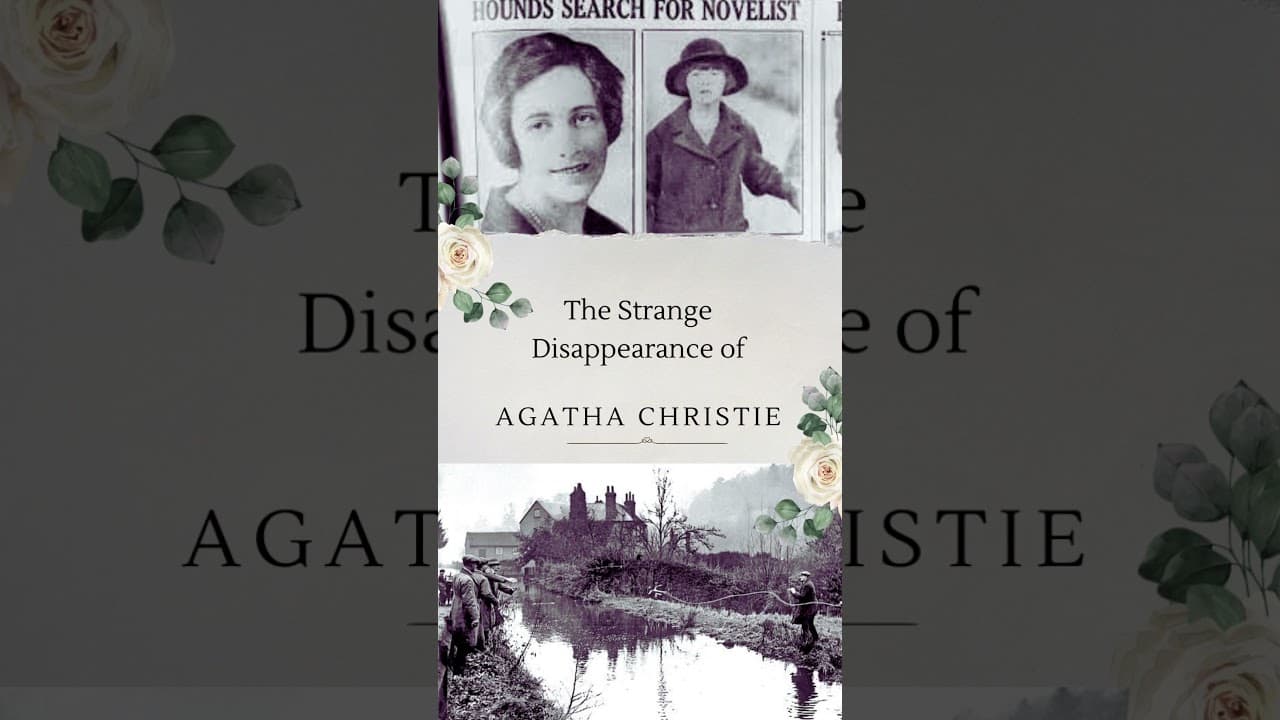 The Strange Disappearance of Agatha Christie #shorts | Step Inside the ...