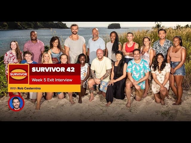 Survivor 42 | Week 5 Exit Interview | RHAP BB26 Live Feed Updates & Big ...