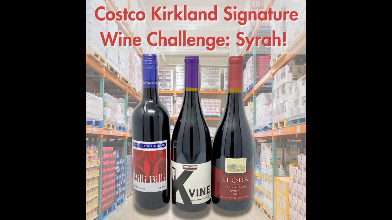 Costco Kirkland Signature Syrah Challenge! | The Wine Pair Podcast ...