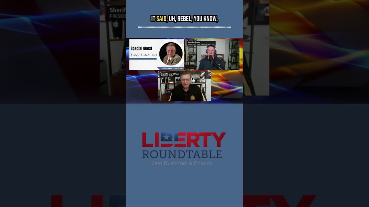 Rebel with a Cause: Steve Stockman & Sam Bushman on Defending Liberty ...