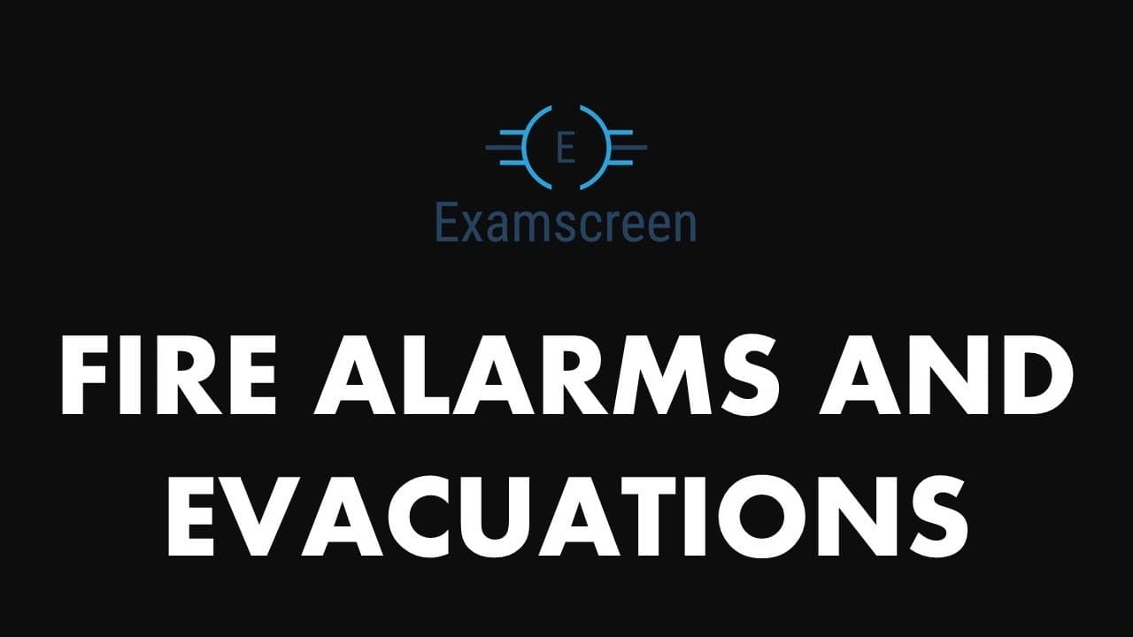 Examscreen: Fire Alarms and Evacuations | The Exam Man - the #1 podcast ...