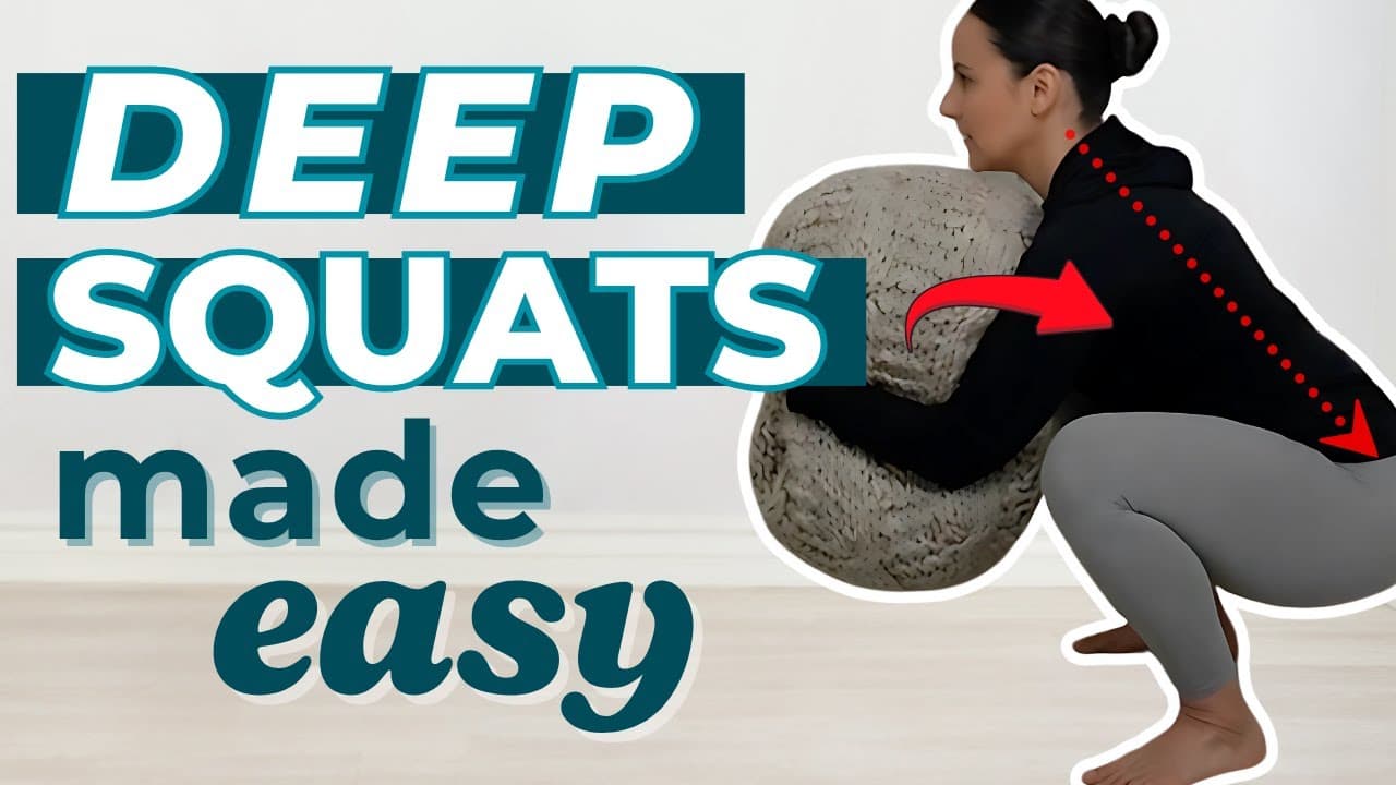 Deep Squats Made Easy | Boost Core Stability & Form | The PT Podcast ...