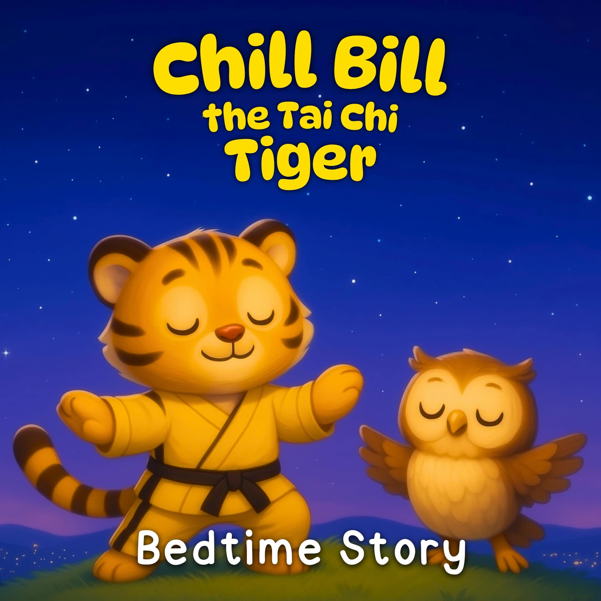 Chill Bill The Tai Chi Tiger 🐯🪷 Soothing Bedtime Stories For Kids ...