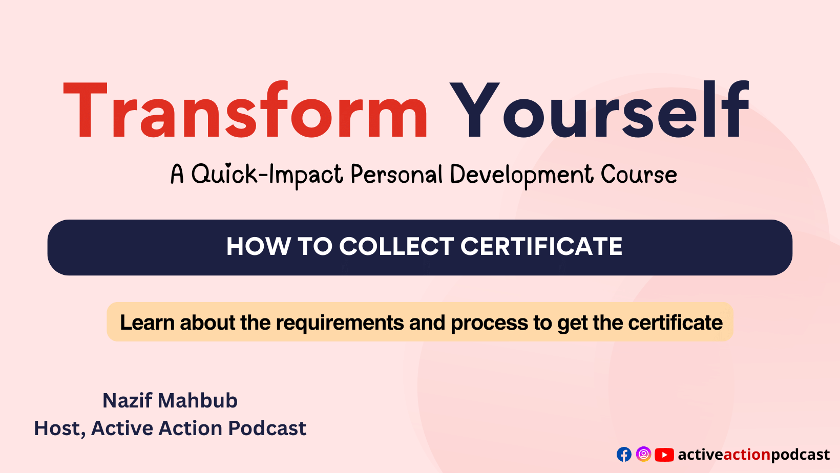 How to Earn and Receive Your Certificate of Completion | Active Action Lab