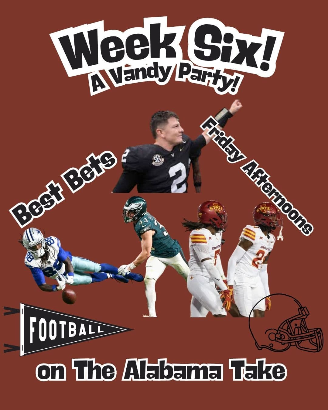 Taking Bets Week Six | The Alabama Take - Compositions, Podcasts, and ...